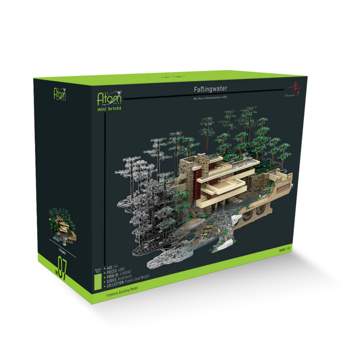 Atom Brick - Fallingwater – Taliesin Preservation